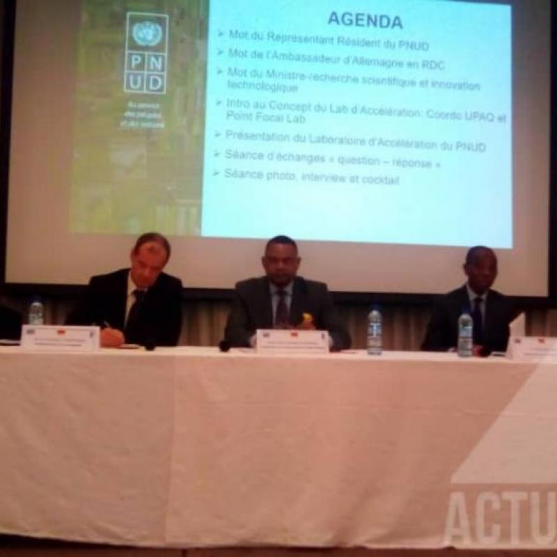 RDC : PNUD lance officiellement le laboratoire d’accélération pour ...